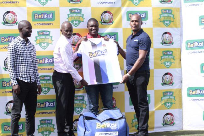 Betika hands BSL clubs playing kit | Nairobi City Stars