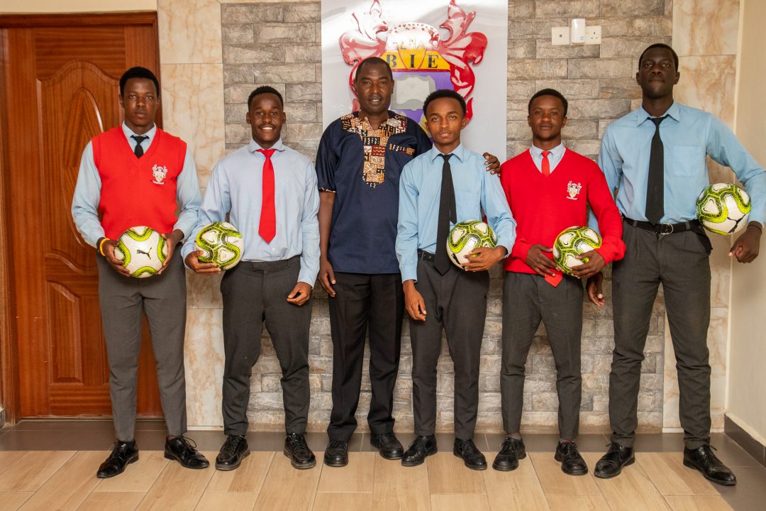 Token of appreciation for Laiser Hill Academy | Nairobi City Stars